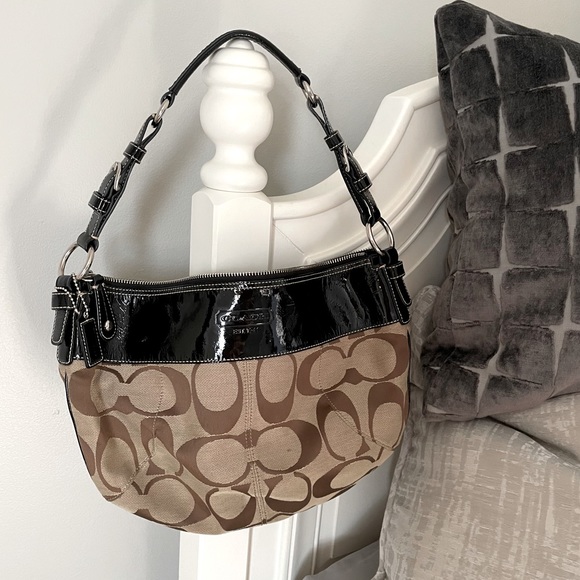 Coach | Bags | Coach Laura Signature Hobo Bag Purse | Poshmark